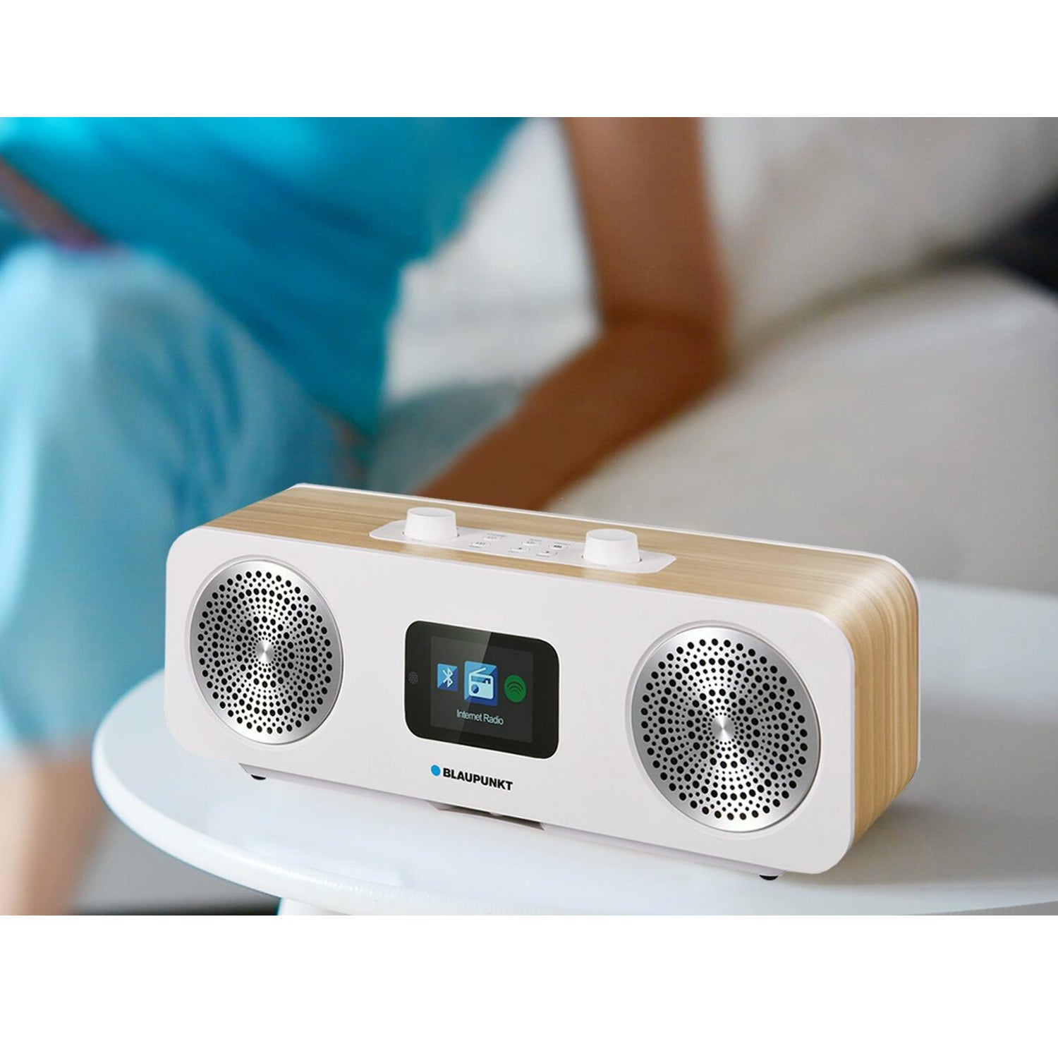 DAB+/FM Radio Internet-Radio mit Bluetooth Kompatibel mit Spotify Conn ...